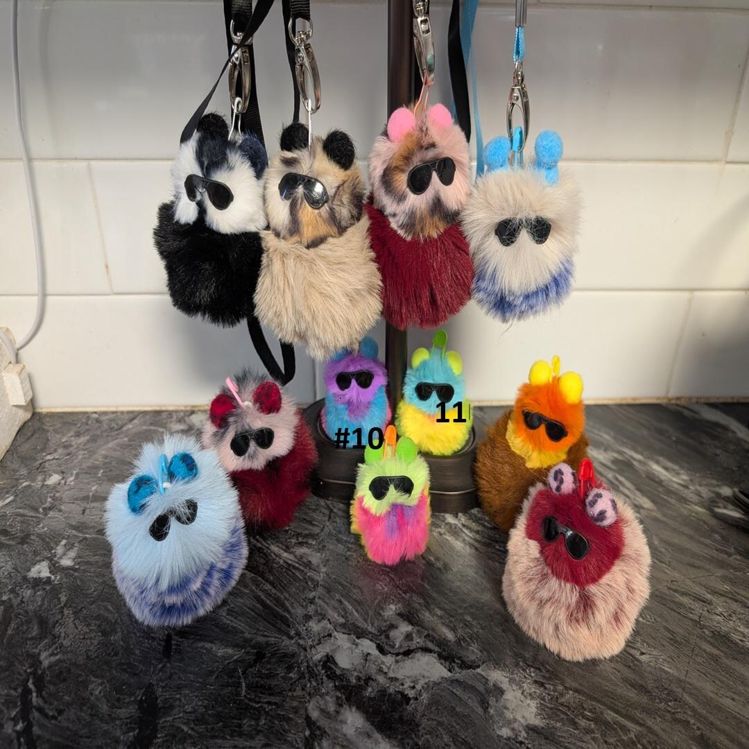 Lanyard Buddies: Tiny, Adorable Pom Poms With Big Personality - Must ...