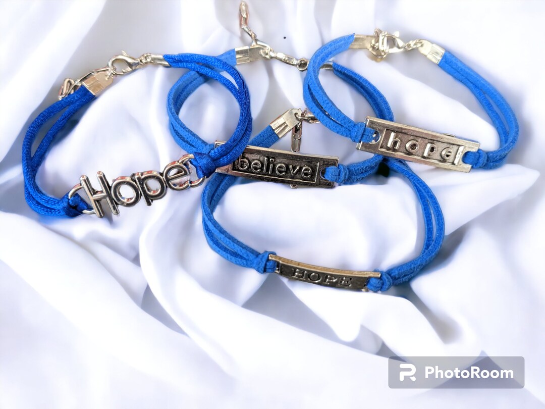 Child Abuse Awareness Bracelet - Etsy