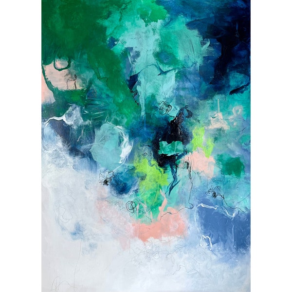 Original Abstract Art - Etsy