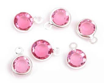 Pink birthstone | Etsy