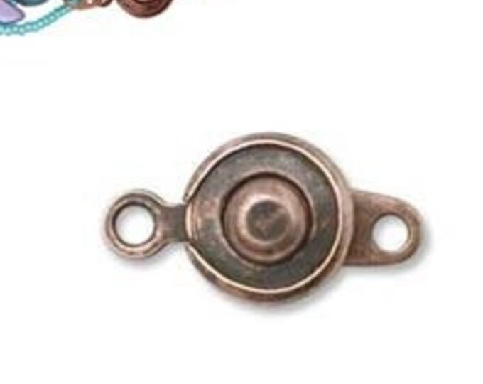 8mm Copper Ball and Socket Clasps, Hitch Clasp, 36 Sets Fcl0495 - Etsy
