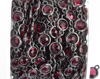 Ruby red and black | Etsy