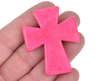 Hot pink cross | Etsy