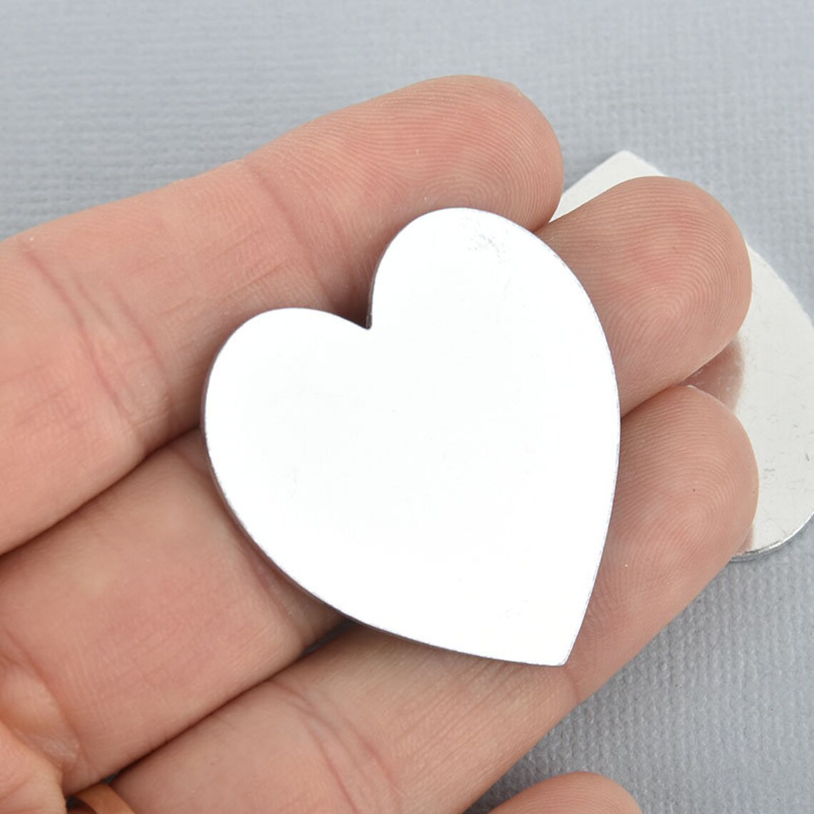 5 ALUMINUM Metal Stamping Blanks Charms 1-1/2" X 1-3/8" (37mm X 35mm ...