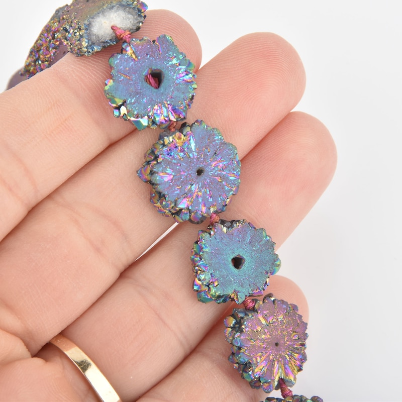 Druzy Beads - Etsy