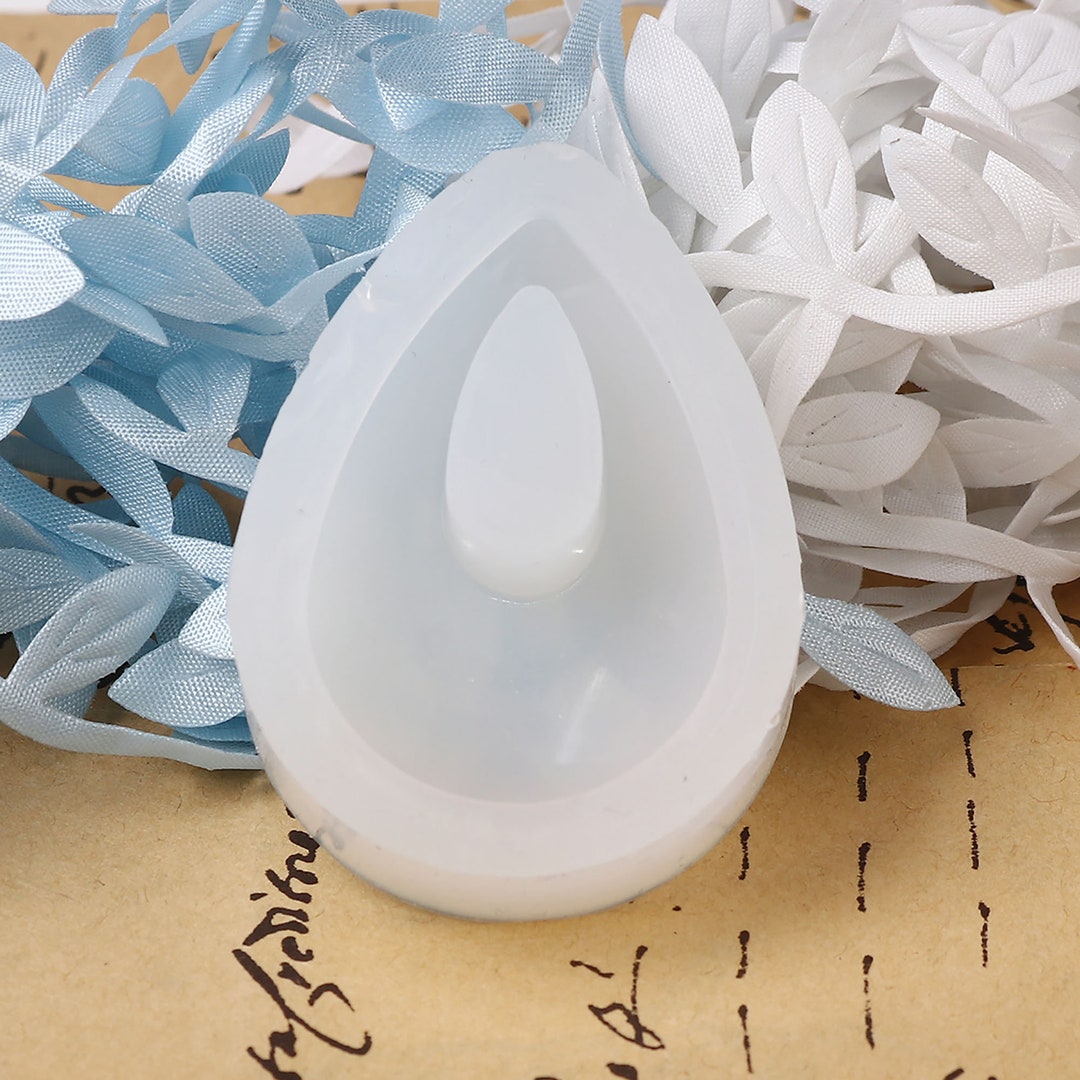 Teardrop Resin Mold, Silicone Mold to Make Teardrop Pendants, Reusable ...