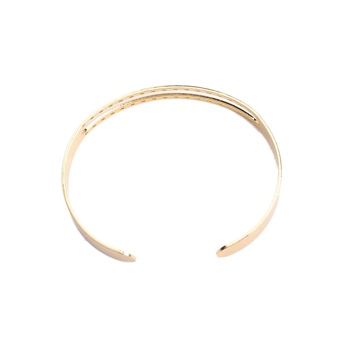 1 Gold Plated Cuff Bangle Bracelet Blank for Seed Beads - Etsy