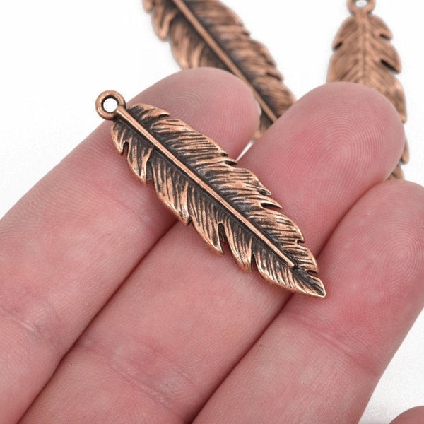 Copper and Feathers - Etsy