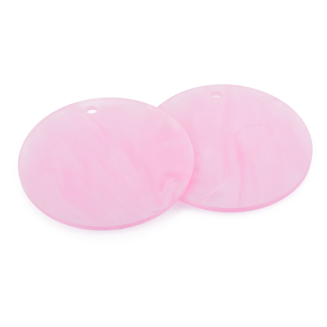 5 PINK PEARL ACRYLIC 3 Circle Key Chain Blanks Laser Cut - Etsy