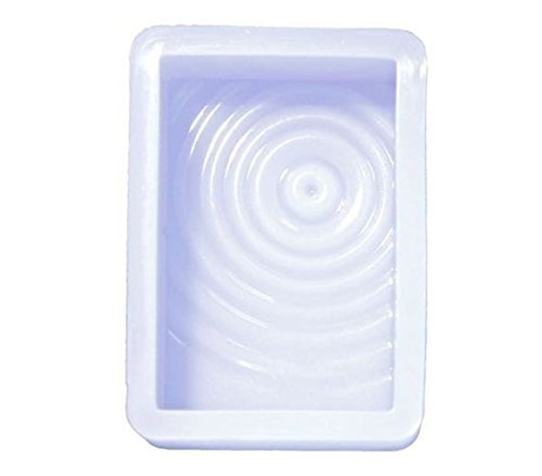 Resin Rectangle Mold, Ripple, Silicone Mold to Make 1-1/4 X 3/4 Shape ...