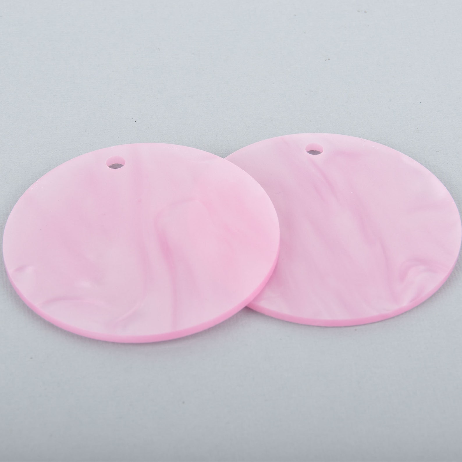 5 PINK PEARL ACRYLIC 3 Circle Key Chain Blanks Laser Cut - Etsy