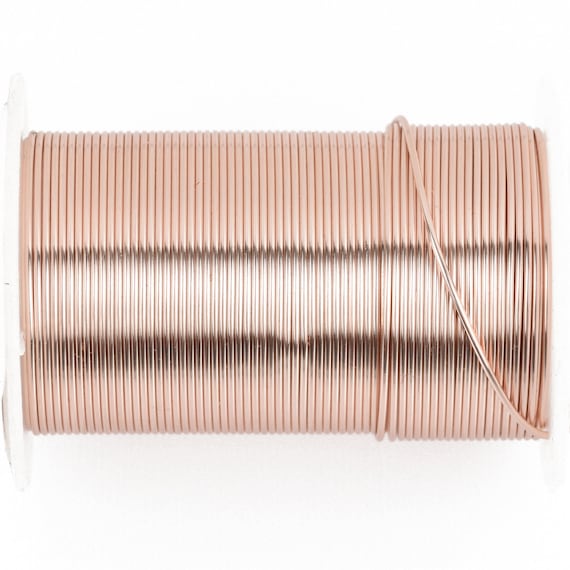 20ga ROSE GOLD Craft Wire Tarnish Resistant Craft Wire Wire | Etsy