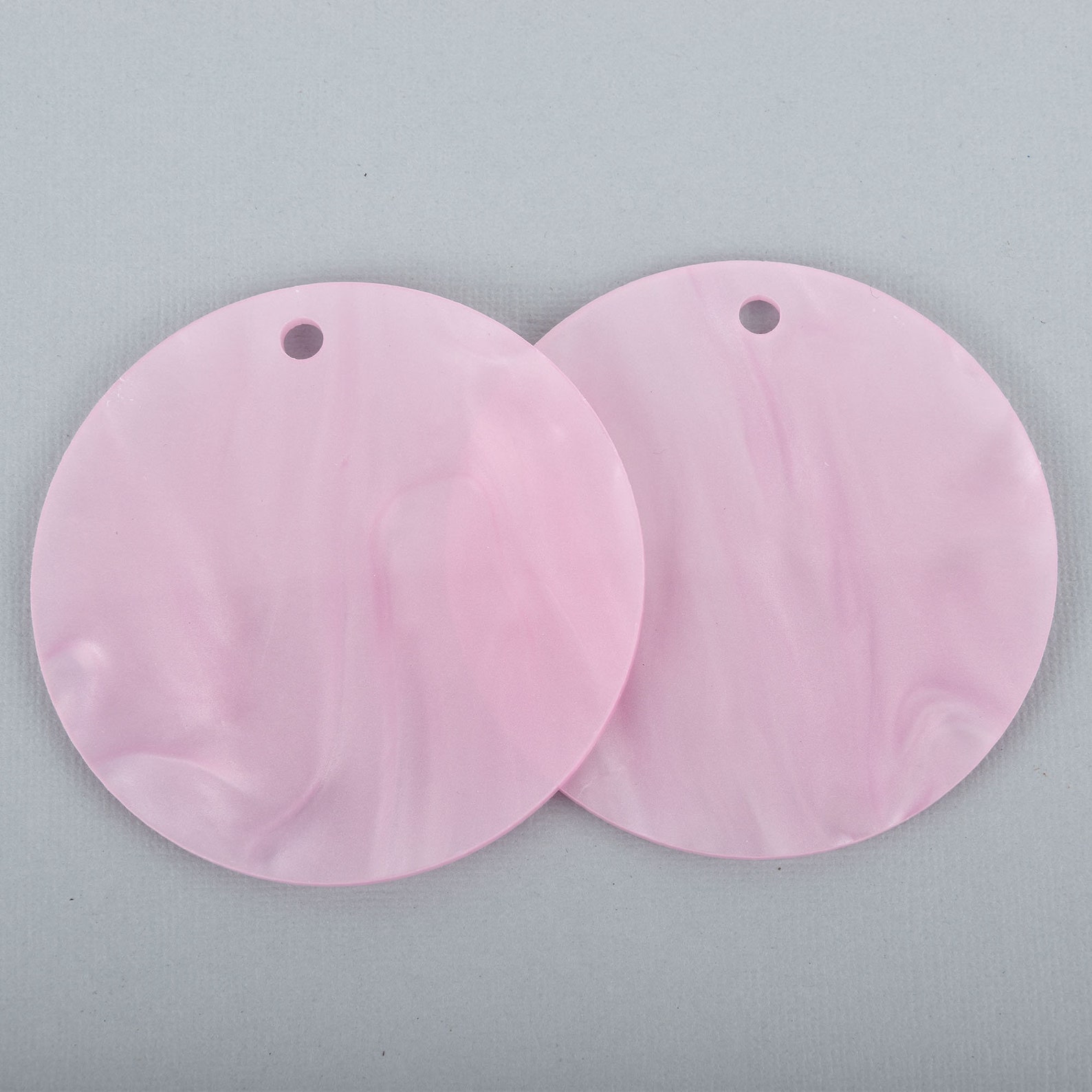 5 PINK PEARL ACRYLIC 3 Circle Key Chain Blanks Laser Cut - Etsy