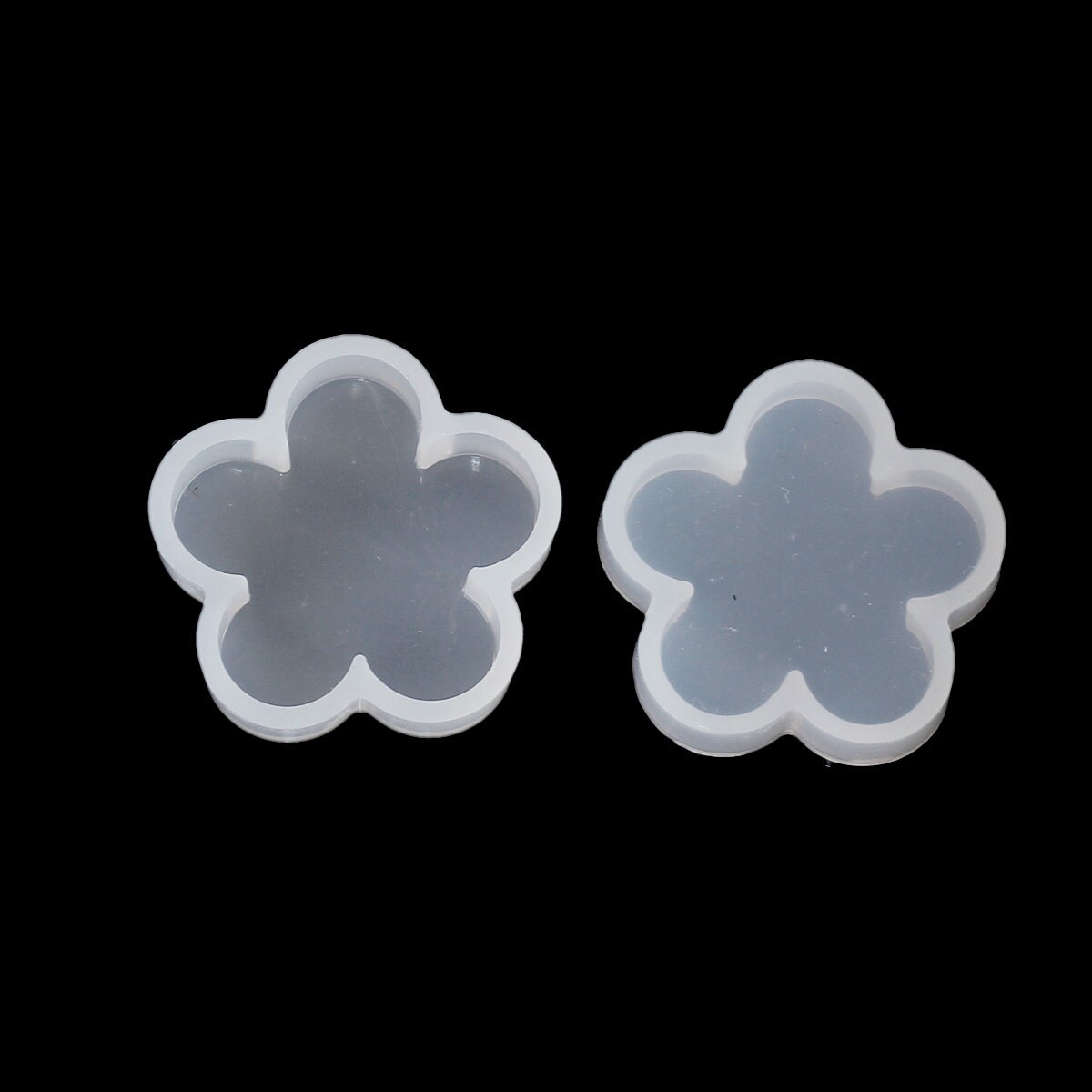 2 RESIN Flower MOLDS Silicone Mold to Make Flower 30mm - Etsy