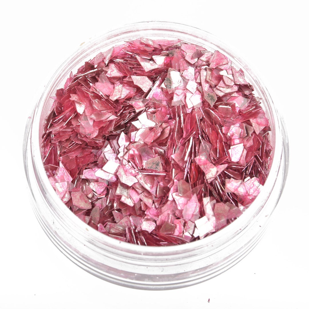 PINK PRIMROSE Glass Glitter Shards for ICE Resin by Ranger .45oz ...
