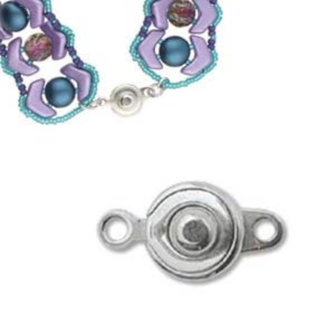 8mm Silver Ball and Socket Clasps, Hitch Clasp, 36 Sets Fcl0496 - Etsy