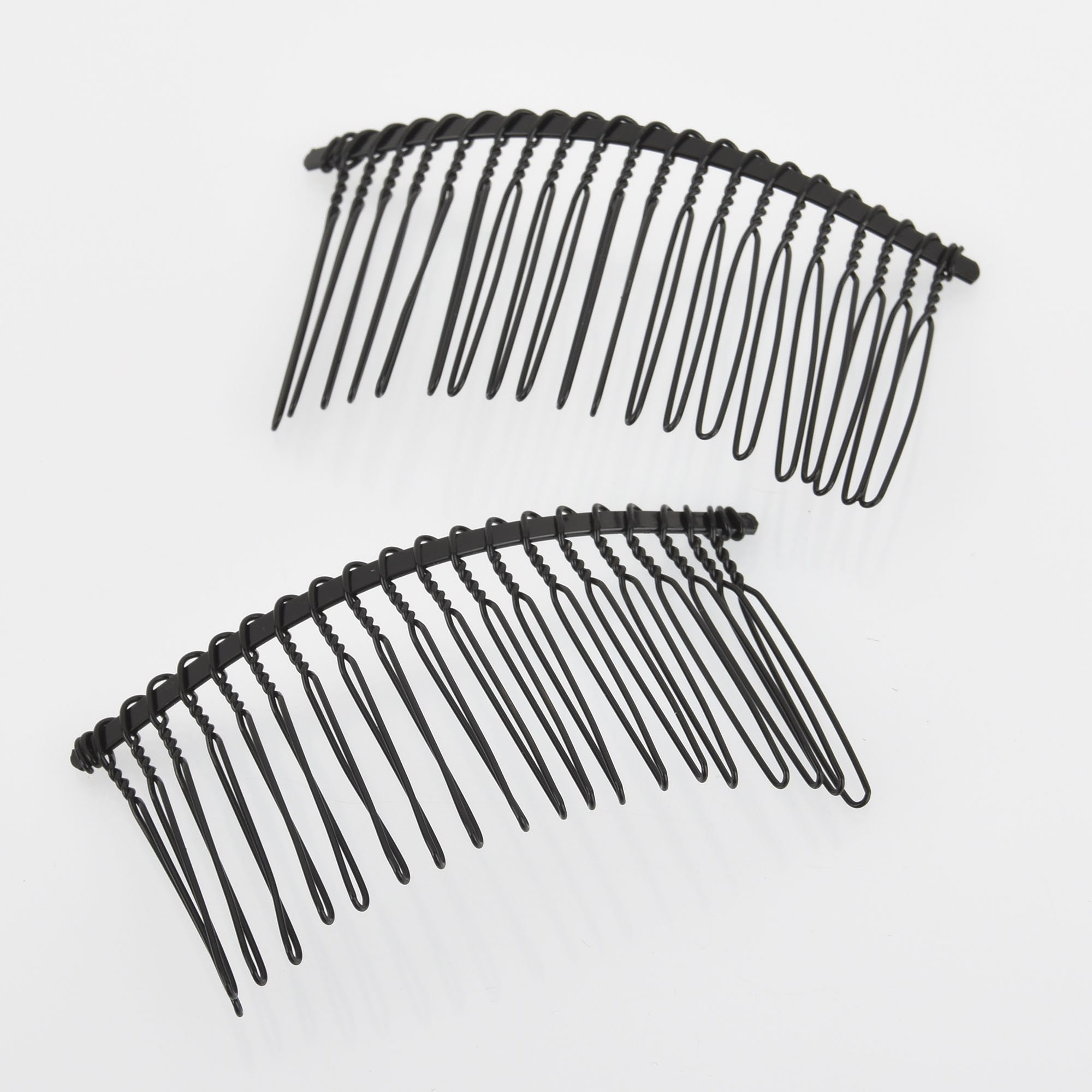 10 Black Hair Comb Blanks, Hair Barrette Blanks, 3" Long, Fin0909 - Etsy