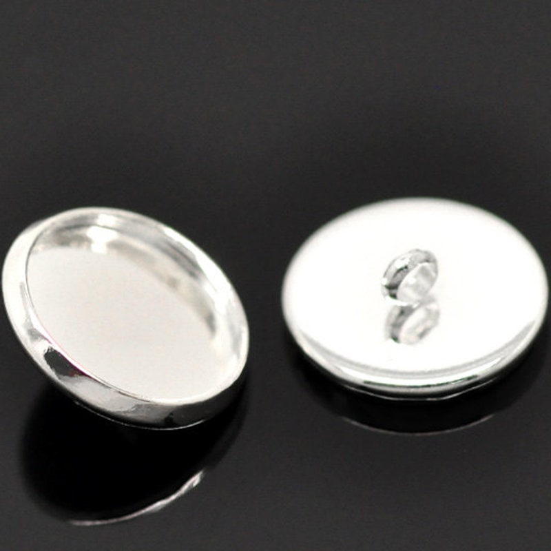 Button Bezels - Etsy