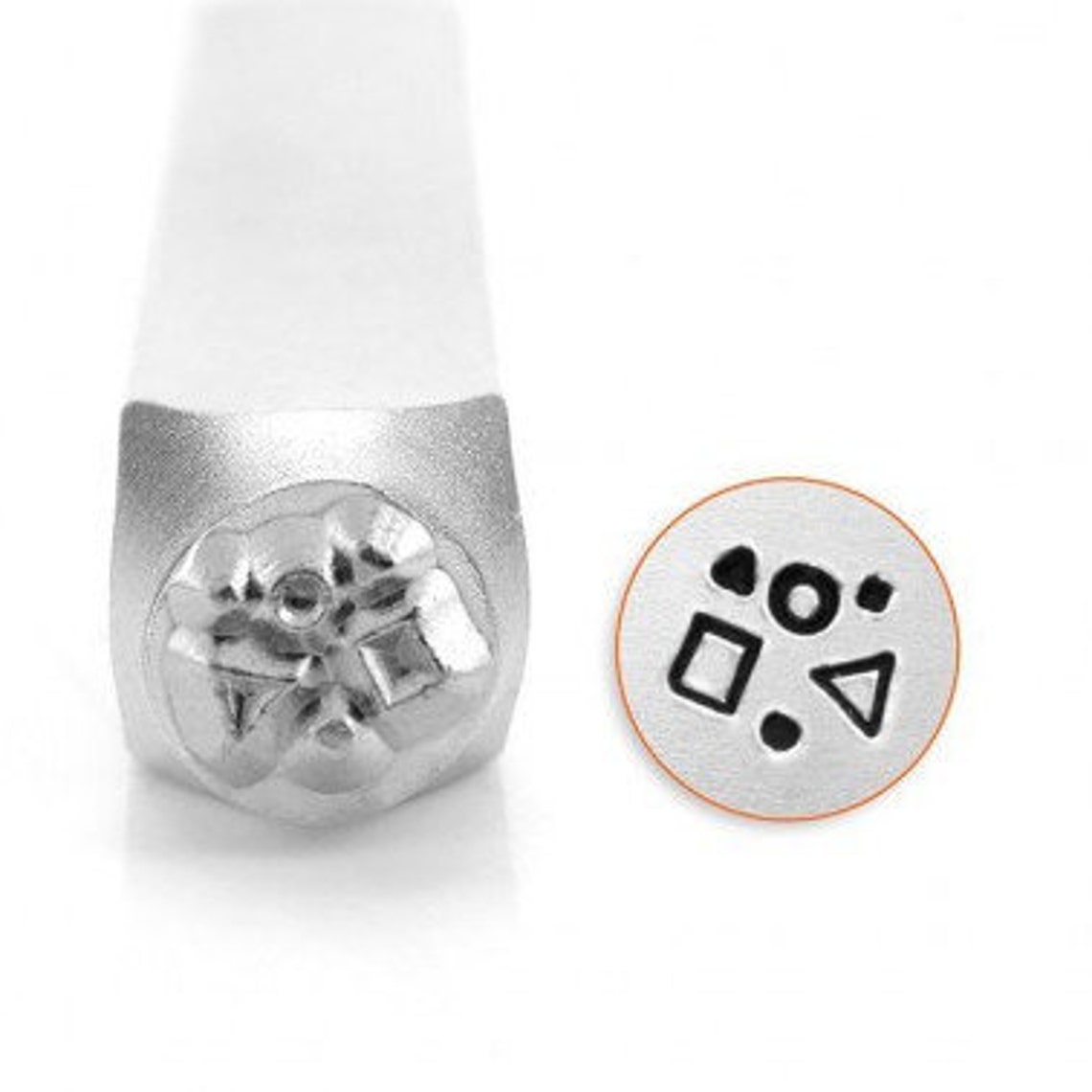 SHAPES TEXTURE Metal Stamp, Geometric Pattern Stamp, Impressart Metal ...
