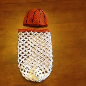 Basketball Cocoon and Hat - PDF Pattern. - Etsy