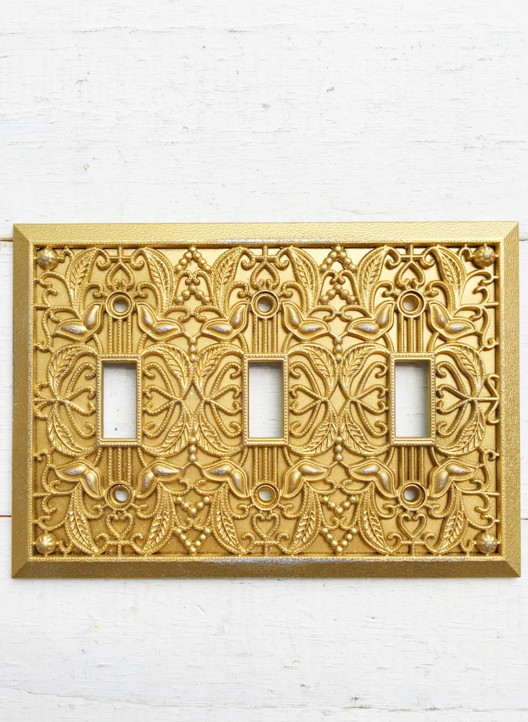Light Switch Cover, in Muted Gold , Modern Home Decor,lightswitch Cover ...