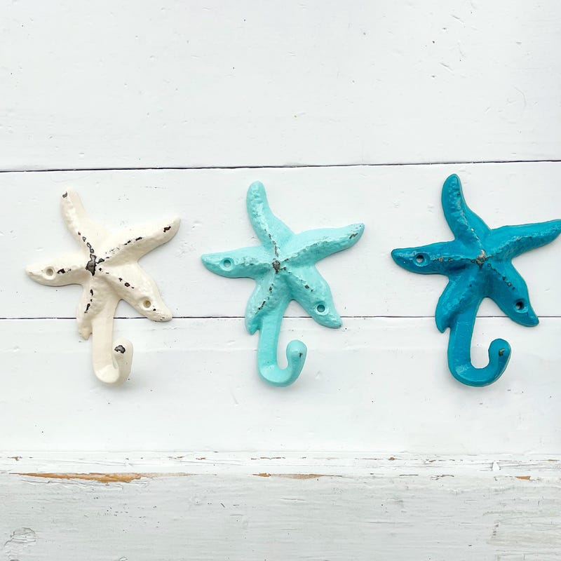 Coastal Wall Hooks - Etsy