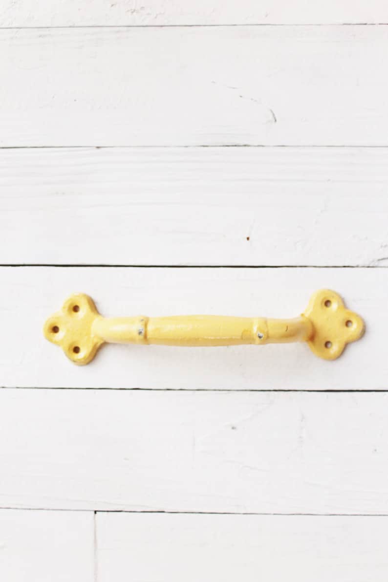 Buttercup Yellow PullBarn Door PullHome FixturesDoor | Etsy