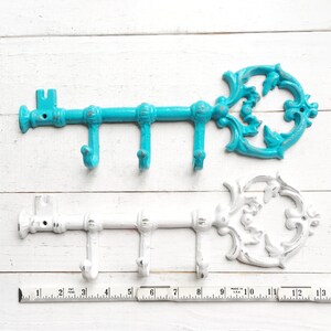 Cast Iron Skeleton Key Wall Key Holder,key Rack,decorative Victorian ...