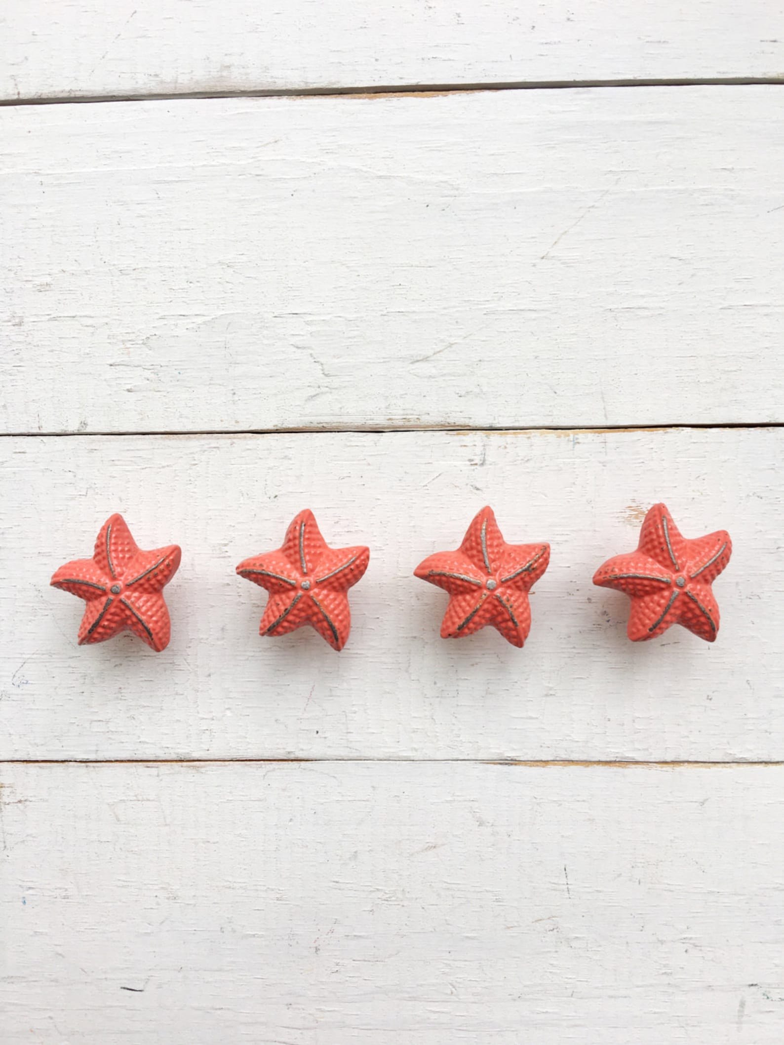 Nautical Pulls Beach Cabinet Knob Starfish Knobs Coastal - Etsy