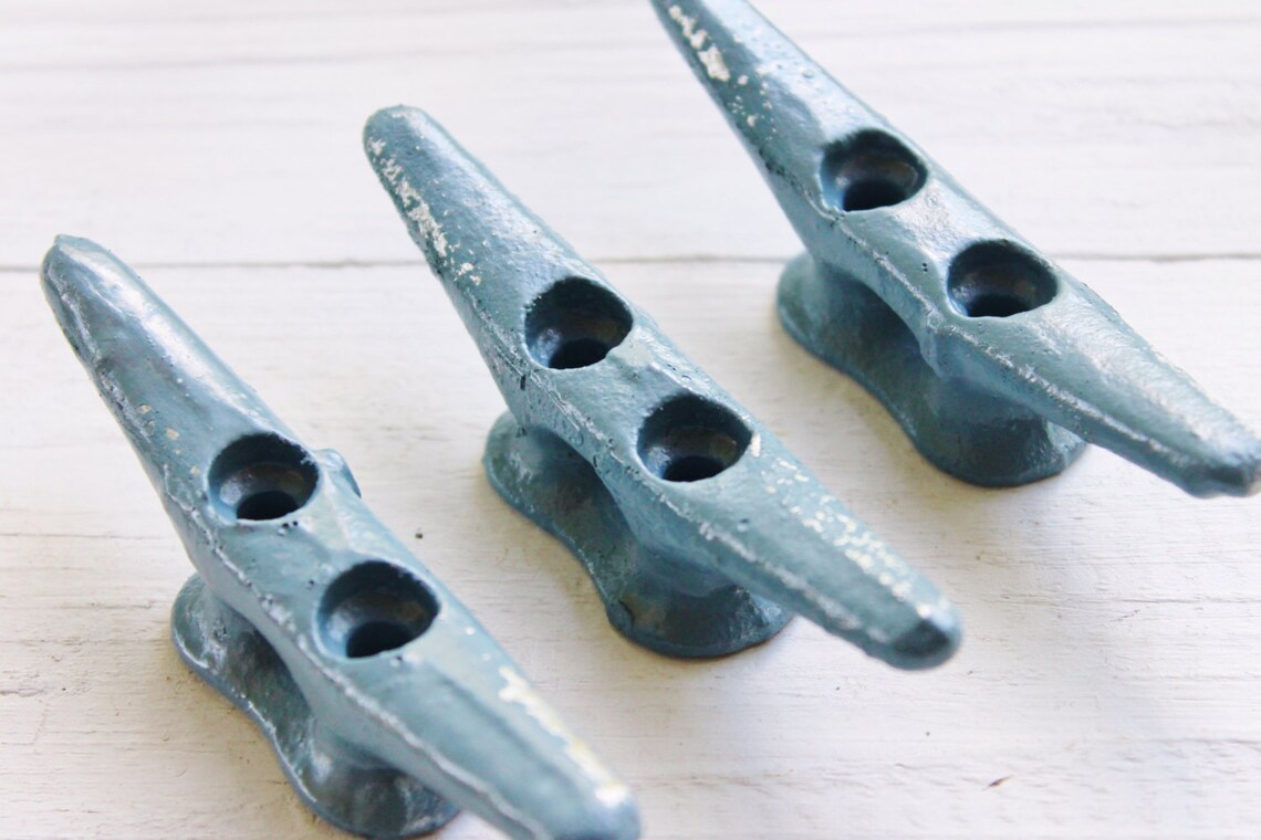 Boat Cleat Pick Your Color 4 Inch Primitive Pool House Nautical Island ...