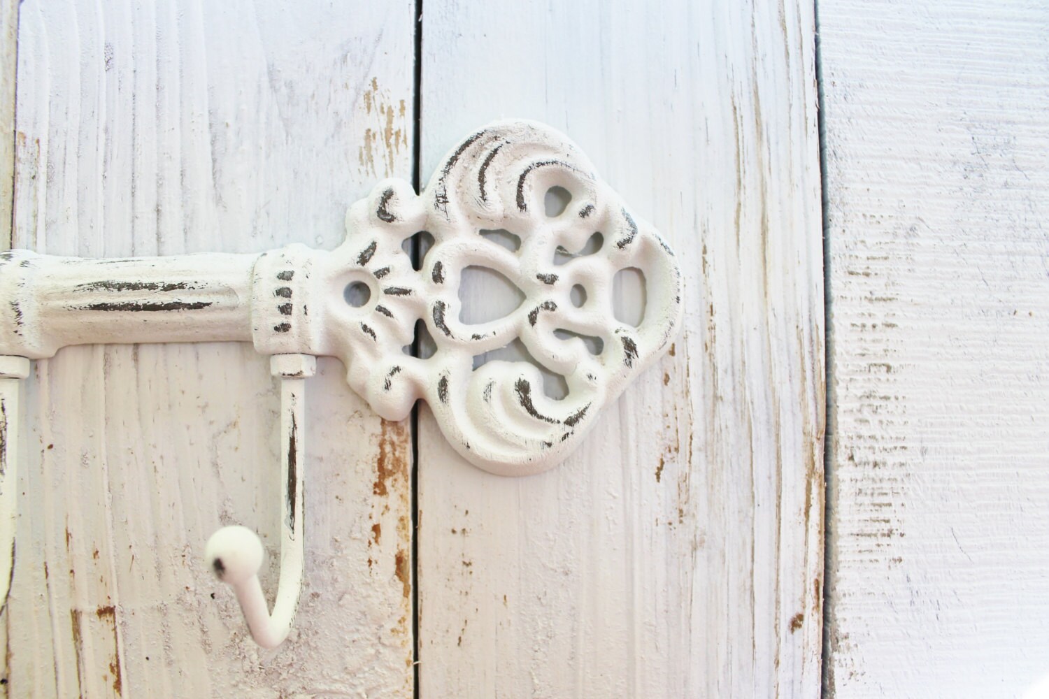 Skeleton Key Hook Shabby Chic Wall Decor | Etsy