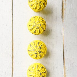 Drawer Pull Handles, Drawer Pulls, Bright Drawer Pulls, Yellow Drawer ...