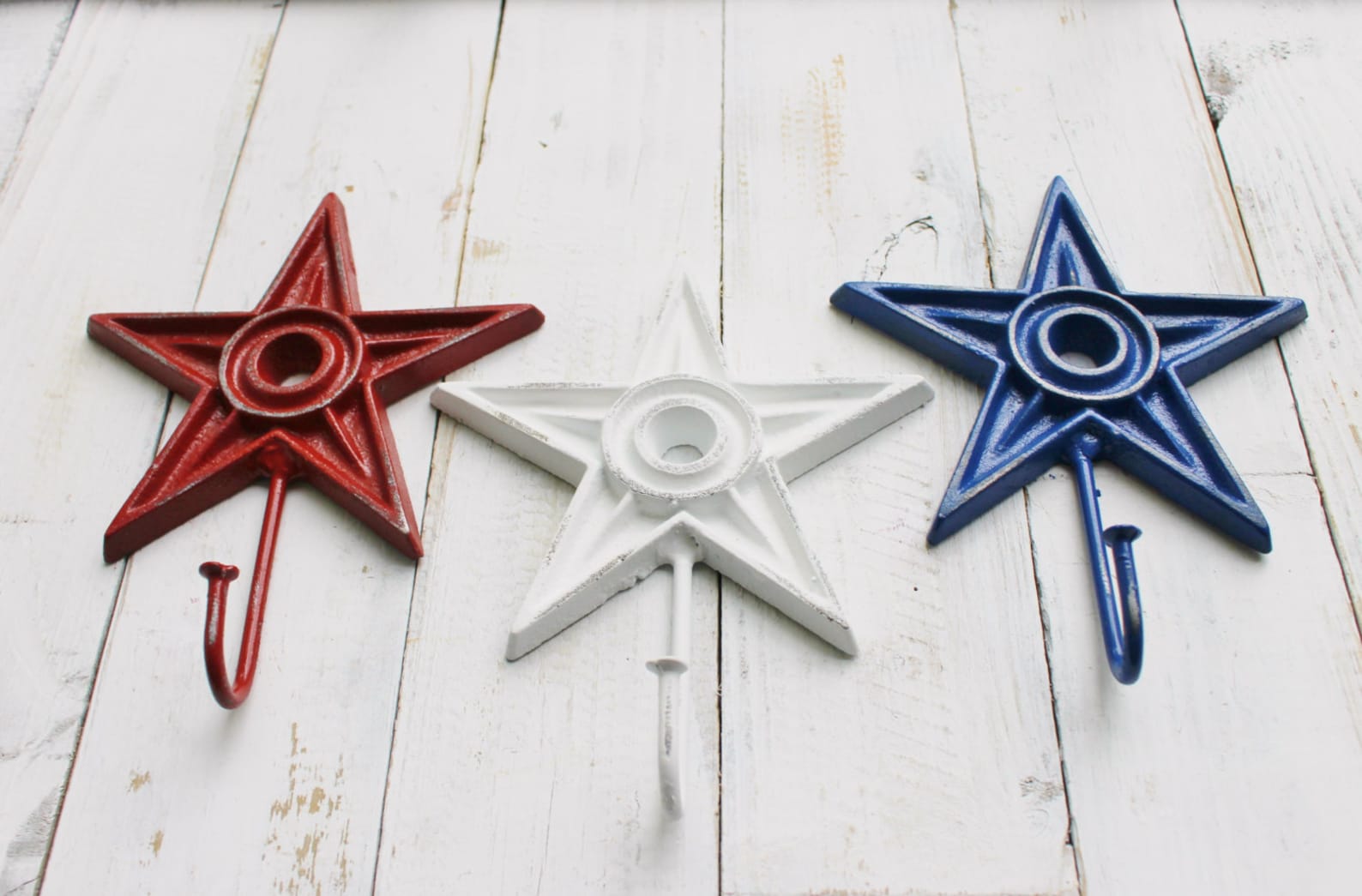 Star Hook CHOOSE YOUR COLOR Rustic Primitive Americanatexas - Etsy