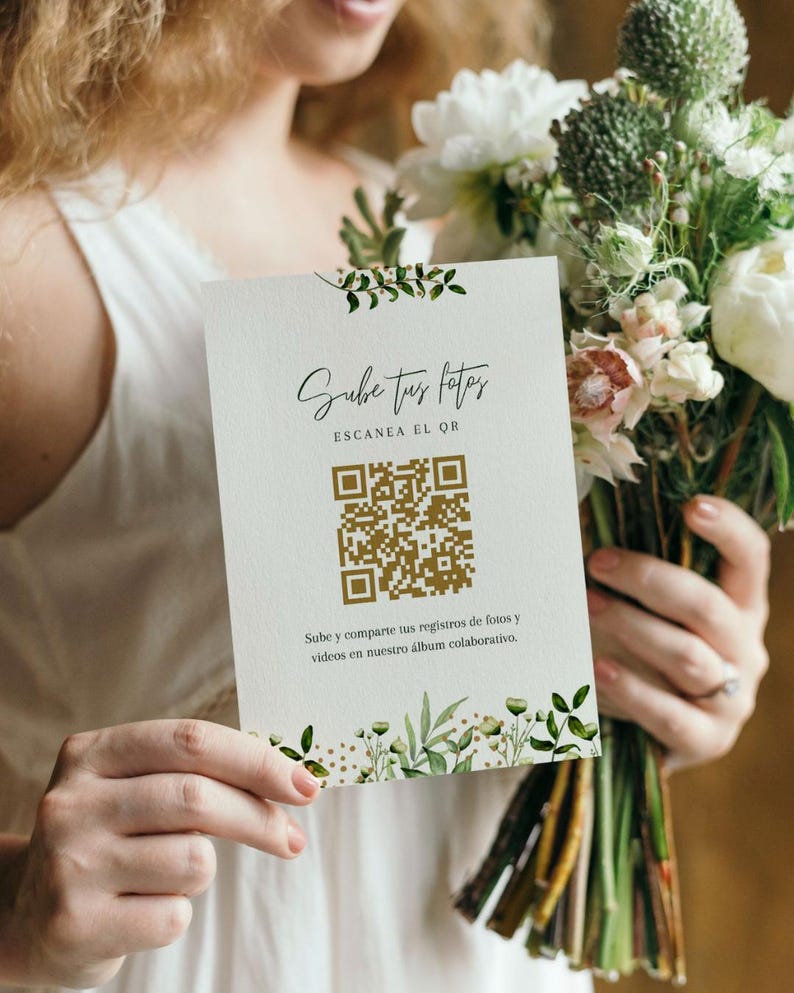Botanical Wedding Template Bundle | Canva Wedding Set | Editable ...