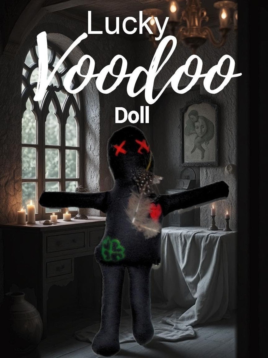 Handcrafted Voodoo Intention Doll for Manifesting Luck, Love, Money ...