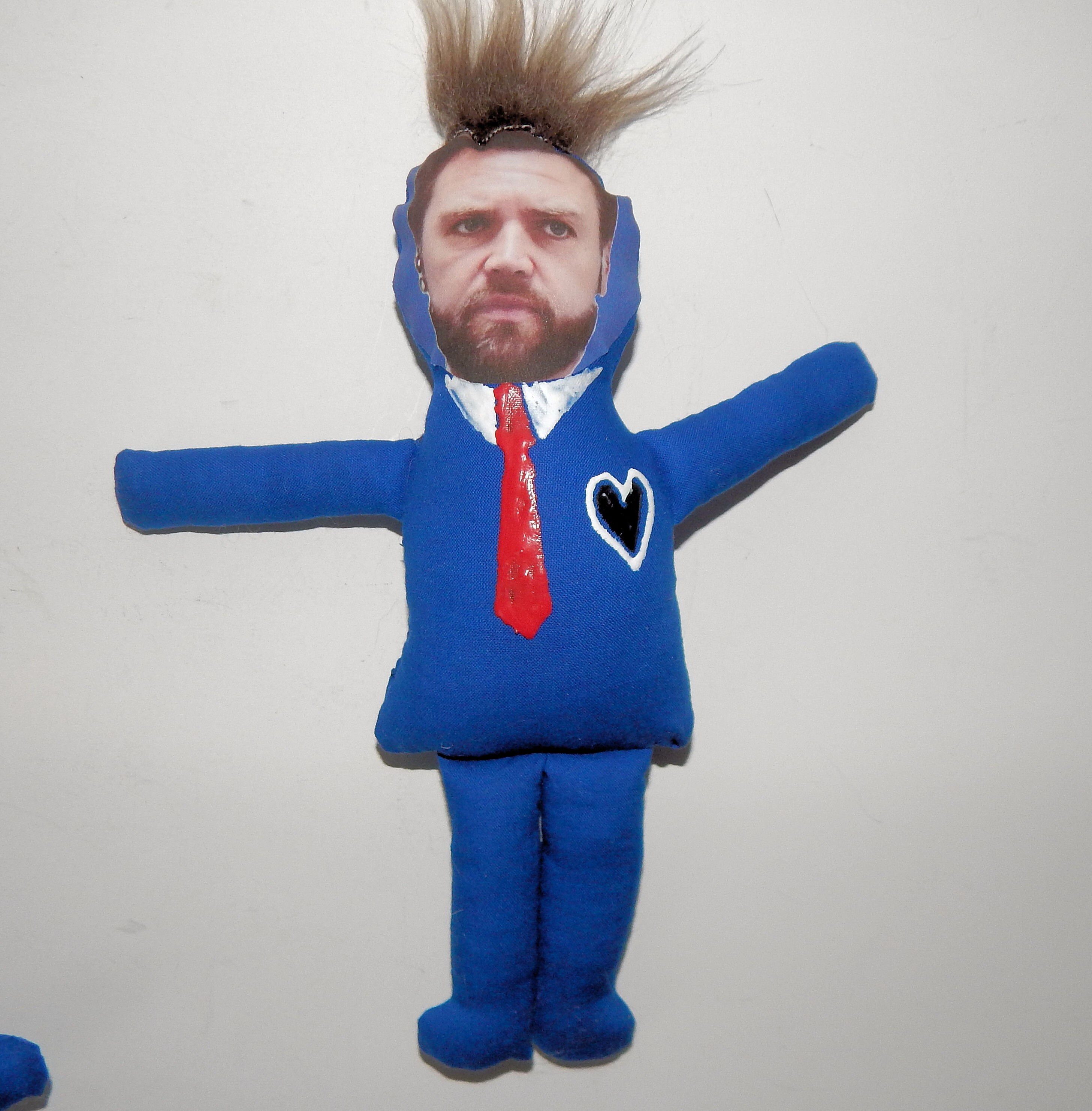 J.D. Vance Voodoo Doll: Hand Sculpted Skull Pins, Political Gag Gift - Etsy