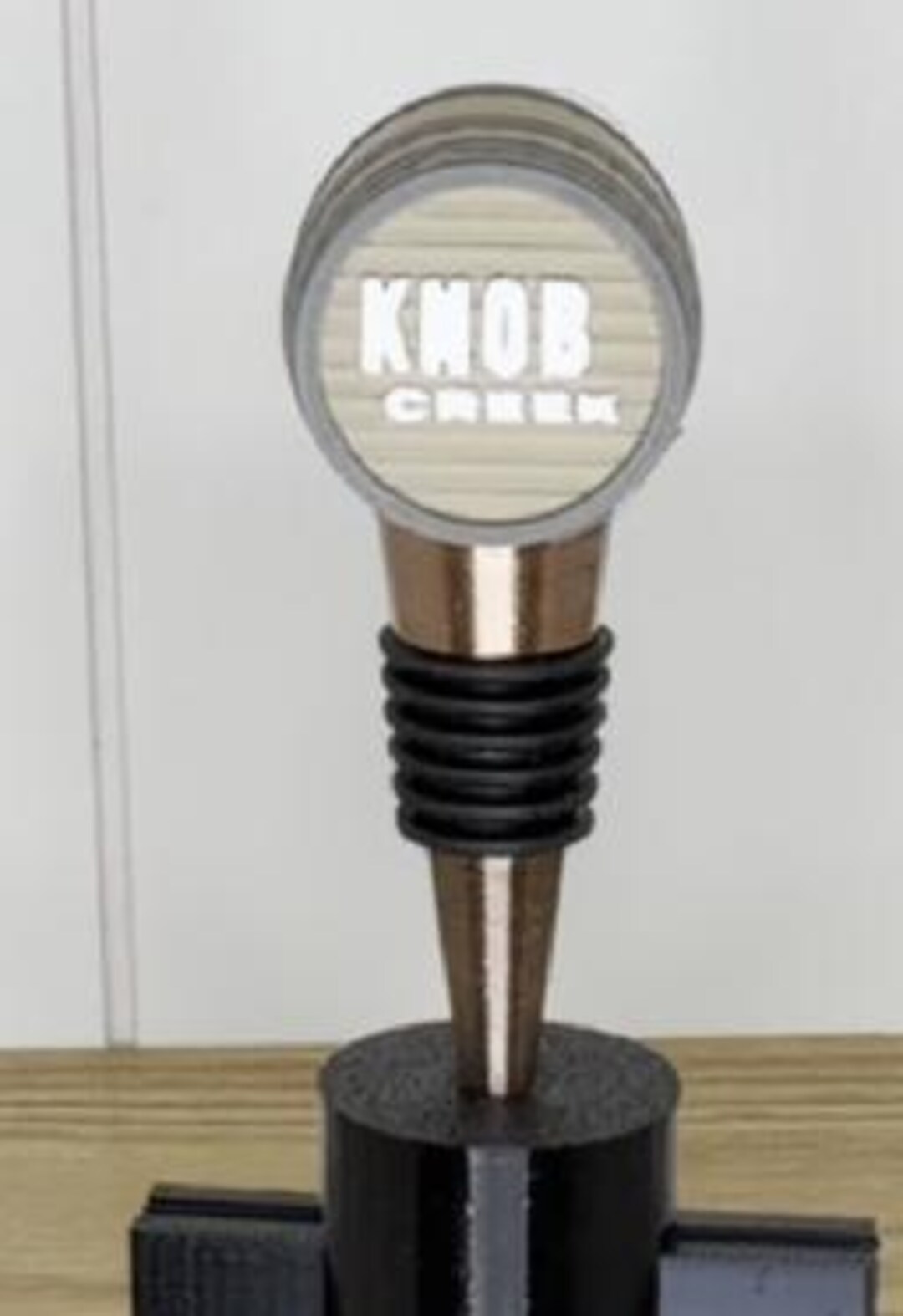 Knob Creek Whiskey Barrel Custom Printed Whiskey Bottle Toppers - Etsy