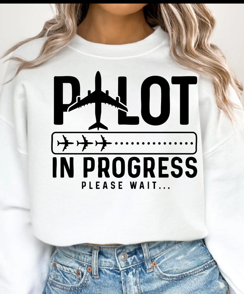 Pilot in Progress Png Aviation Student Airline Pilots Svg (digital ...