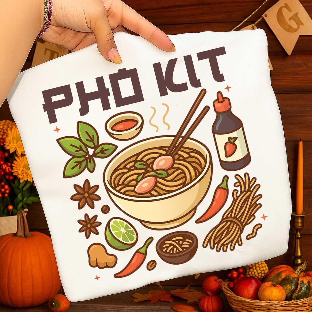 Pho Kit PNG Gifts for Japanese Food Lover Vietnamese Noodle Soup ...