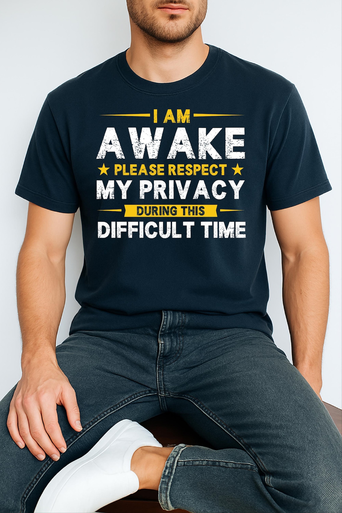 I Am Awake, Respect My Privacy PNG, Sarcastic Ironic Shirt (digital ...