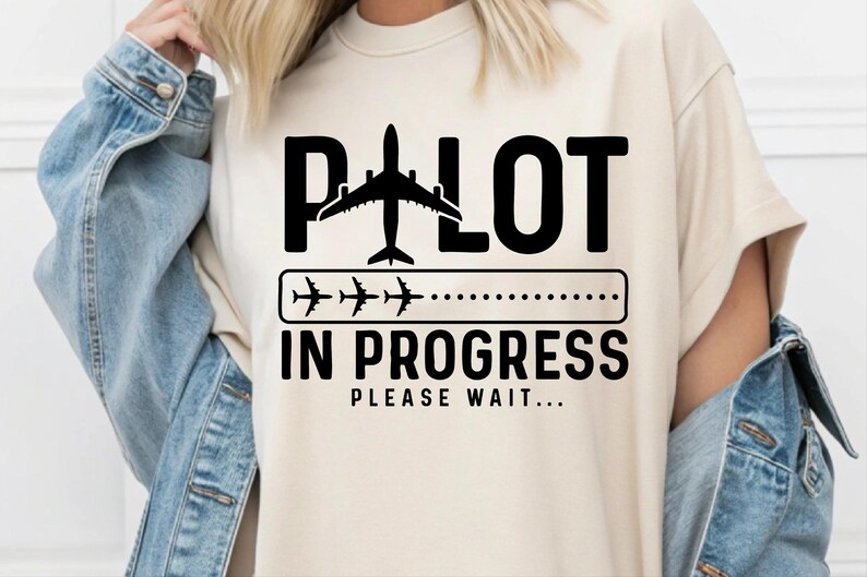 Pilot in Progress Png Aviation Student Airline Pilots Svg (digital ...