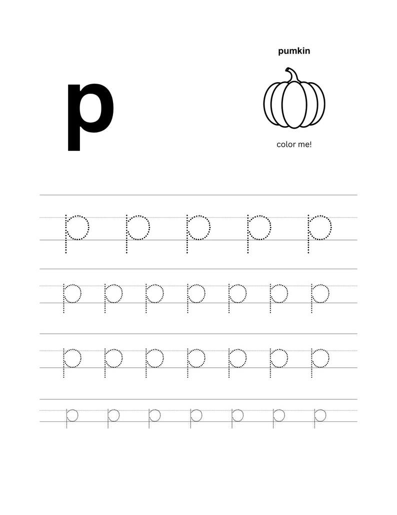 Alphabet Tracing Workbook Printable for Kids | A–z Lowercase Tracing ...