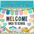 Pastel Welcome Back Bulletin Board Kit, Elementary Classroom, Digital ...