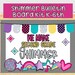 Summer Themed Bulletin Board Letters & Numbers, Digital Download ...