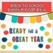 Colorful Back to School Bulletin Board Kit, Ready for a Great Year ...
