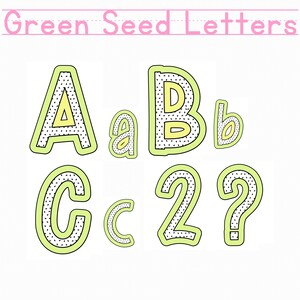 Summer Bulletin Board Letters & Numbers Bundle, Watermelon Seeds ...