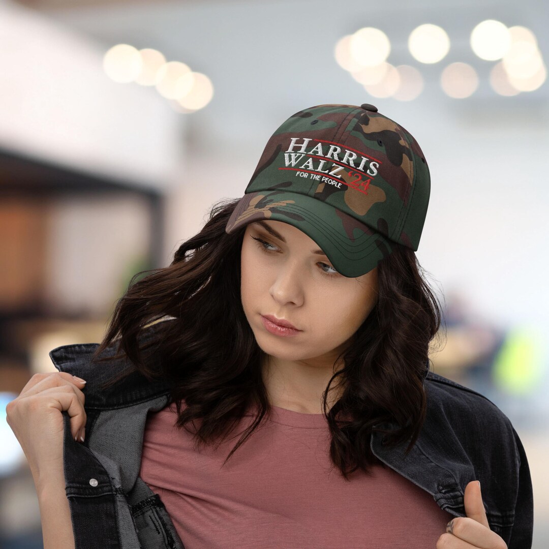 Harris Walz Camo Hat, Kamala 2024 Hat, Harris 2024, Harris Walz 2024 ...