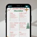 Editable Christmas Vacation Checklist Digital Download, Printable ...