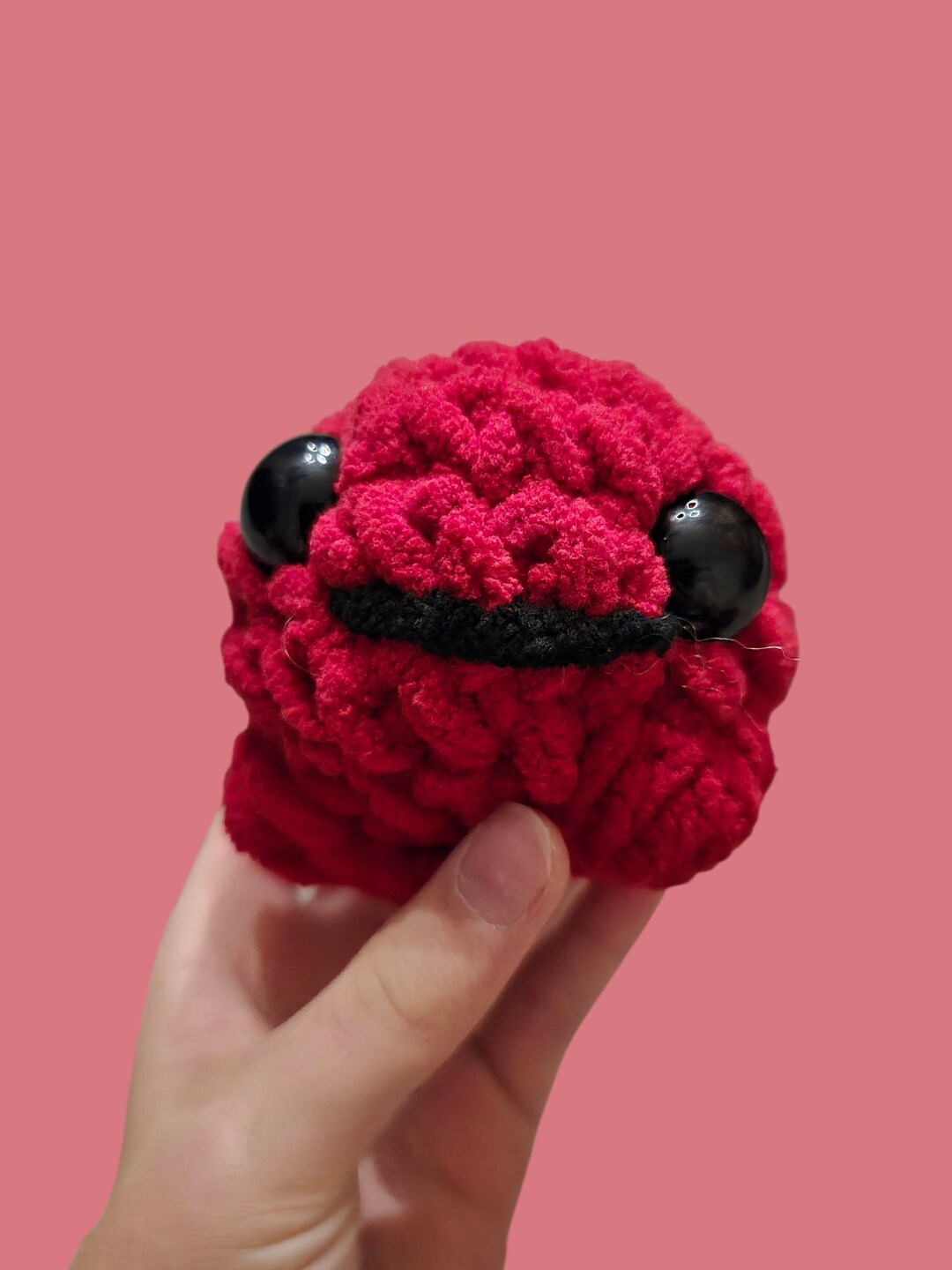 Handmade Crochet Blob Plush, Desk Pet Cuddle Toy - Etsy