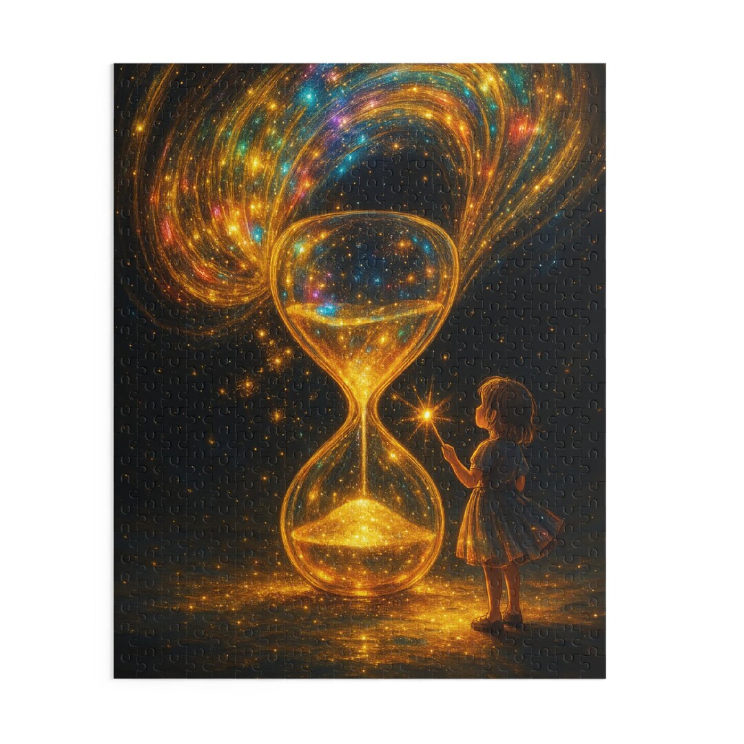 Mystical Time Hourglass Puzzle - 120, 252, 500-piece, Ideal Gift for ...